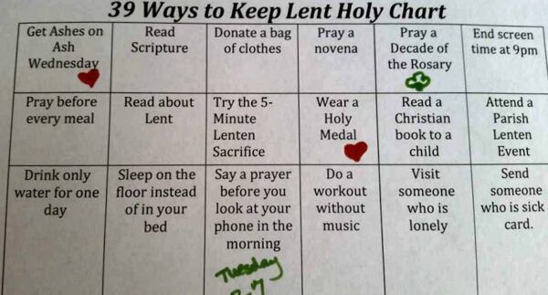39 Ways to Keep Lent Holy (without giving up sweets) - Prayer Wine ...